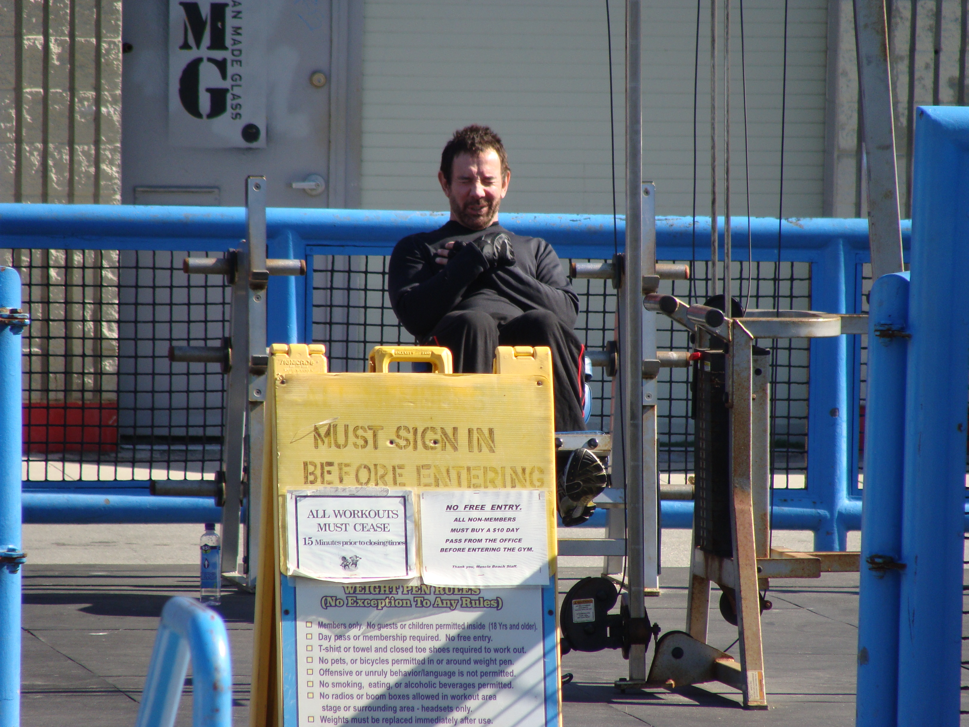 Ron Leavitt Muscle Beach bodybuilding – MarLa Sink Druzgal