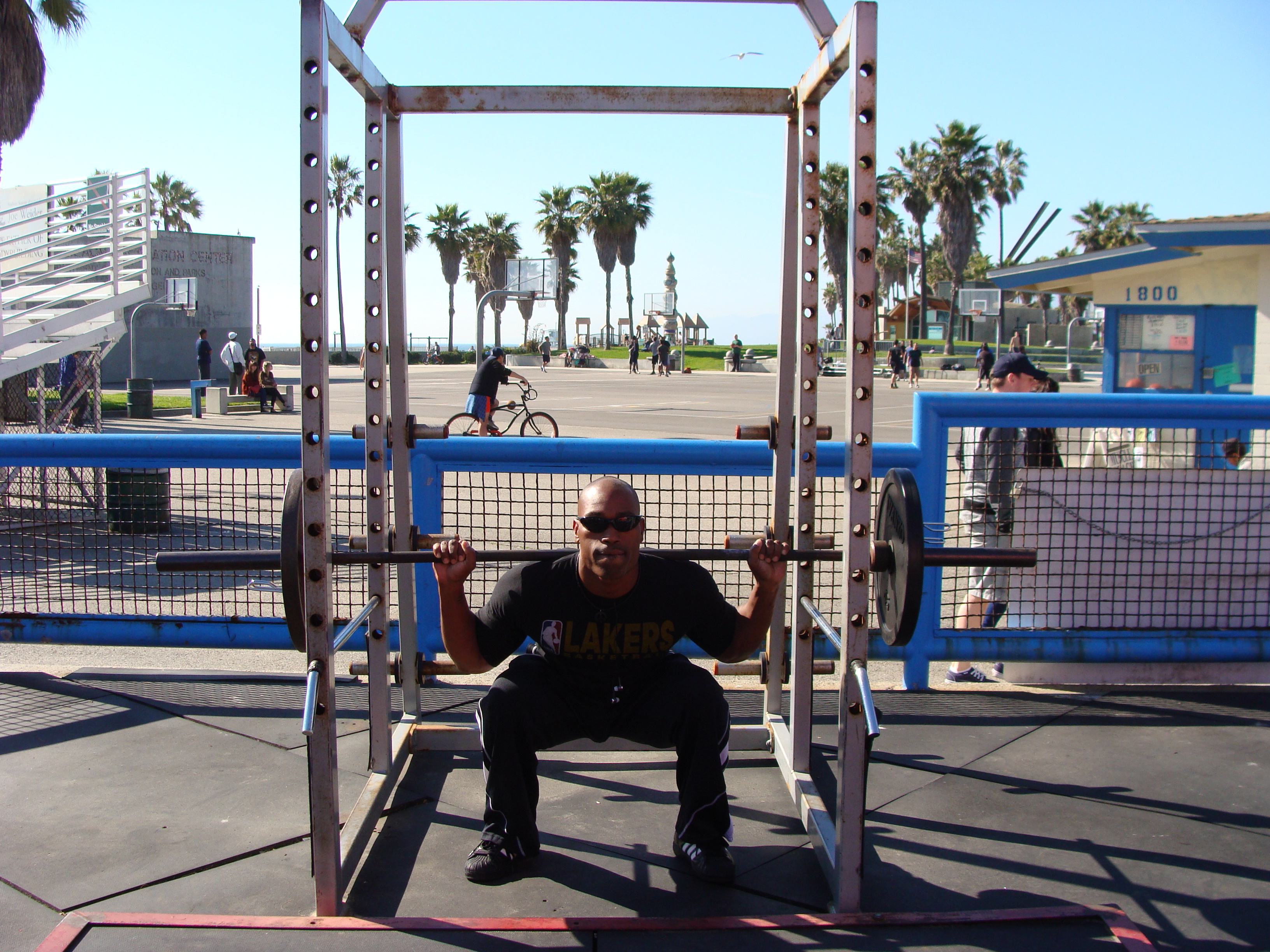 AJ squat Muscle Beach bodybuilding – MarLa Sink Druzgal